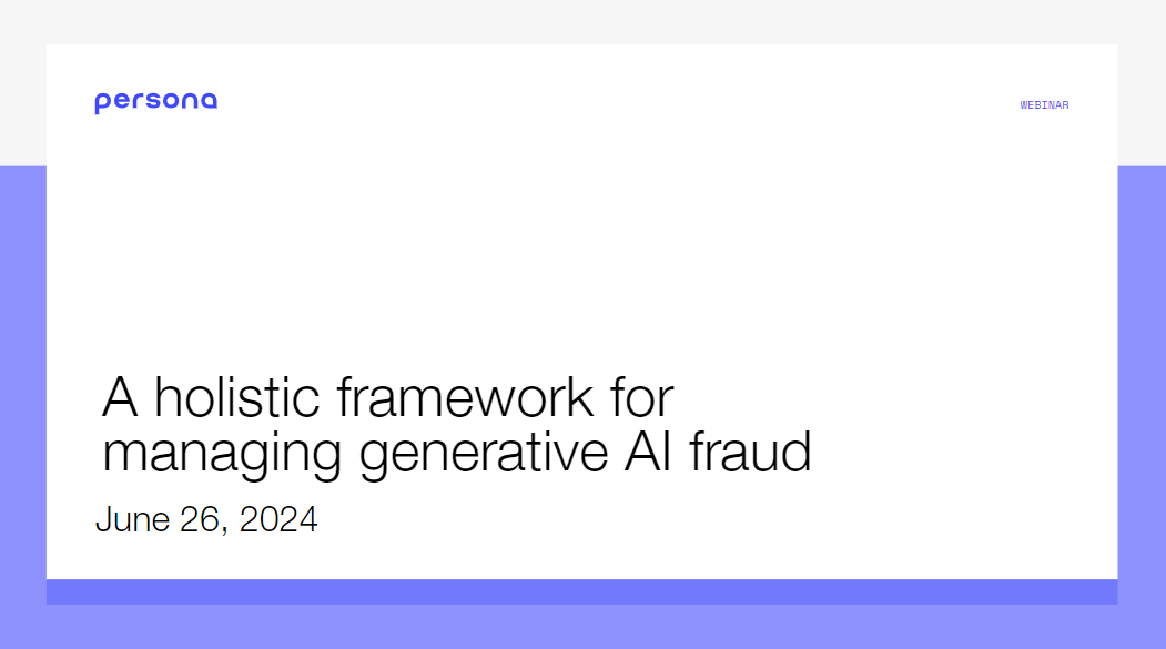 A Holistic Framework for Managing Generative AI Fraud